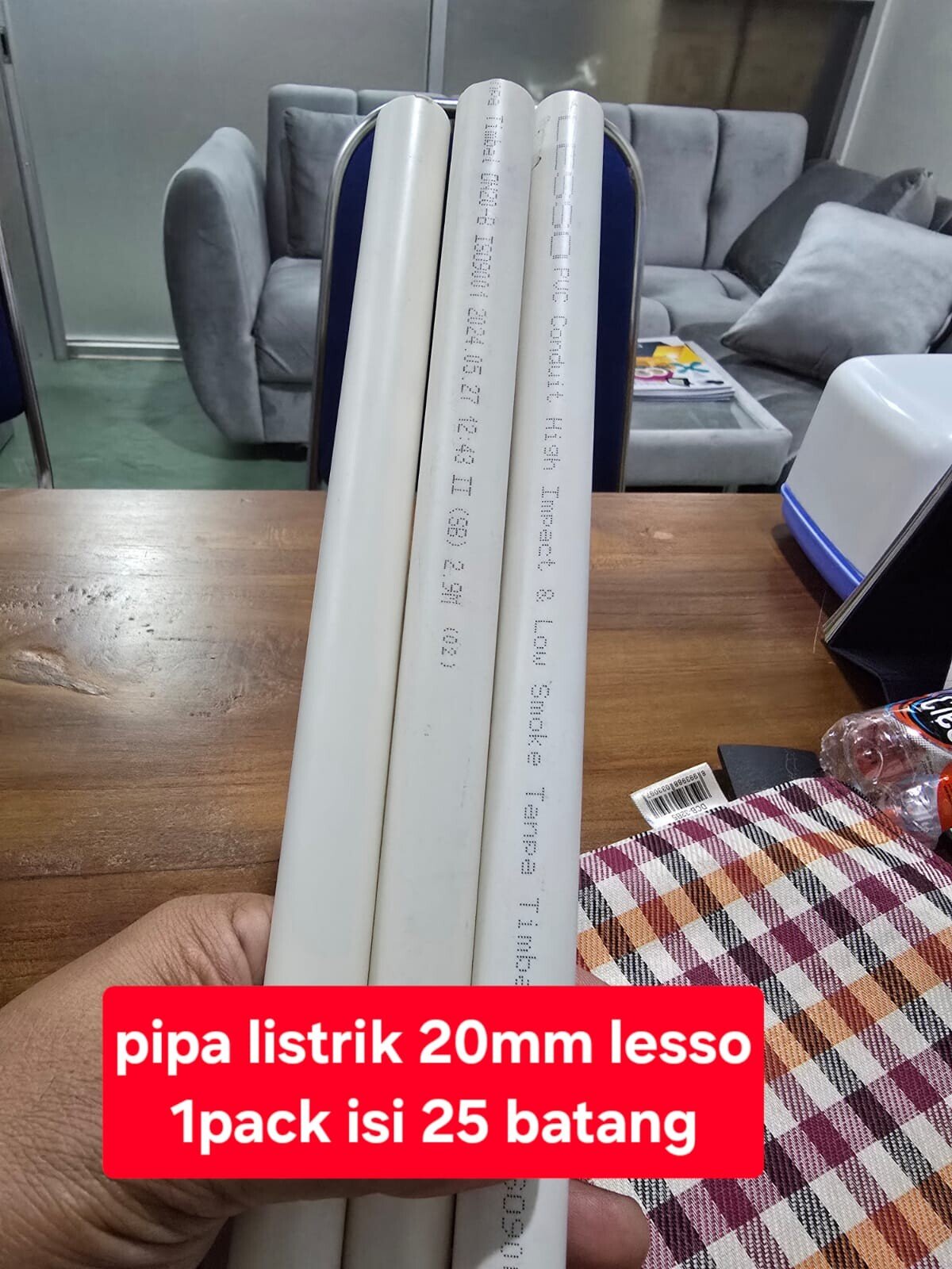PIPA LISTRIK | ⚙️PIPA AIR KRAN & POMPA | PIPA LISTRIK 20MM LESSO ...
